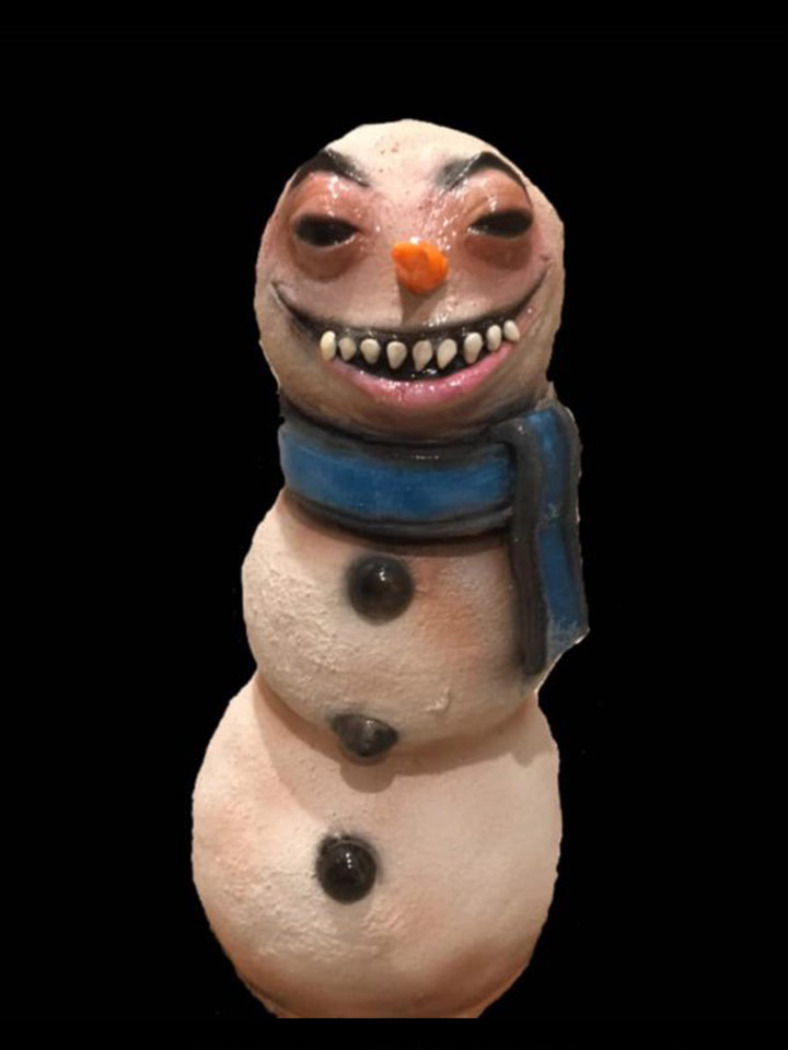 Bad Snowman - Holiday Horror Prop - Hazard Room
